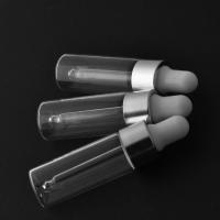 China Silver Mini 5ml Essential Oil Bottles OEM ODM Glass Dropper Bottles for sale