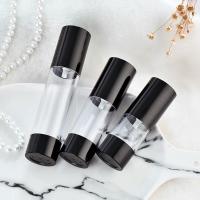 China LinDeer Plastic PP Black Airless Pump Bottles Cosmetic for sale