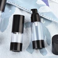 China LinDeer Plastic PP Black Airless Pump Bottles Cosmetic for sale
