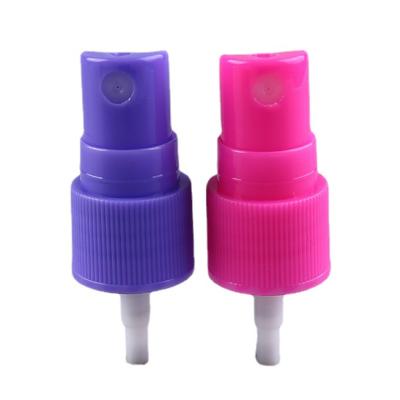 China Purple Red Fine 28mm Mist Spray Pump Sprayer With Negotiation Tube for sale