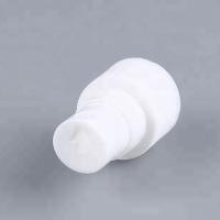 China 24mm Fine Mist Sprayer White Ribbed Cosmetic Bottle Pump for sale