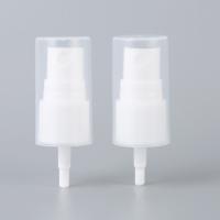 China Liquid Plastic Ribbed Fine Mist Sprayer 18mm Lotion Pump for sale