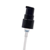 China 20/410 Cosmetic Cream Pump PP Plastic Black Treatment Pump for sale