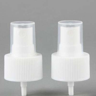 China Plastic 24mm White Lotion Pump Sprayer For PET PP Bottle for sale