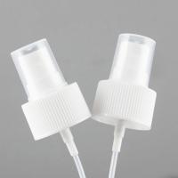 China Plastic 24mm White Lotion Pump Sprayer For PET PP Bottle for sale