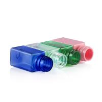 China 10ML Empty Plastic Lotion Bottles With Pump Green Transparent Blue Pink for sale