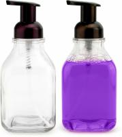 China LinDeer Black PET 500ml Lotion Pump Bottles Transparent for sale