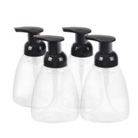 China PET Lotion 500ml Soap Dispenser Bottle With Black Pump ODM for sale