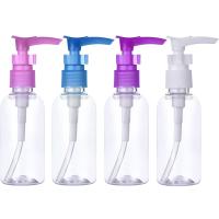 China LinDeer PET Transparent Plastic Lotion Bottle 50ml For Liquid for sale