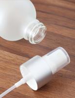 China PET 50ml Cosmetic Spray Bottle Containers With 24MM Pump for sale