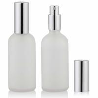 China Anodized Aluminum Mist Spray Bottle 100ML Glass Toiletry Containers for sale