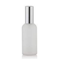China Anodized Aluminum Mist Spray Bottle 100ML Glass Toiletry Containers for sale