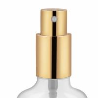 China Anodized Aluminum Fine Mist Spray Bottle 50ml Glass Pump Dispenser for sale