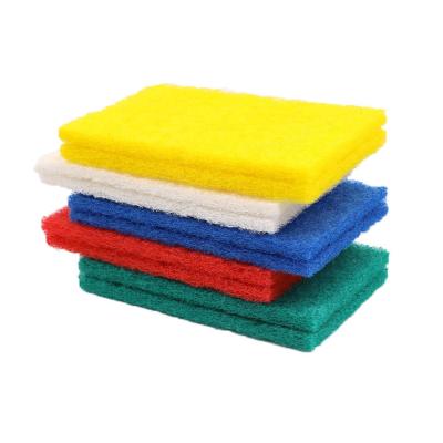 China Corrosion Proof Eco Friendly Scouring Pads Wear Resistant Portable Non Scratch Scrubbing Pads for sale