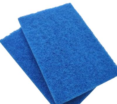 China Blue Kitchen Scouring Pad Long Lasting Performance For Daily Cleaning for sale