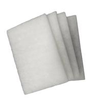 China White Nylon Cleaning Scouring Pad Soft High Durability With Variable GSM for sale