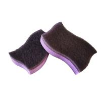 China High Density Dual Sided Scrub Sponge For Dishes Non Toxic Dish Sponge for sale