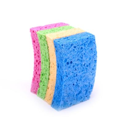 China Non Scratch Cellulose Sponge Scourer Commercial Cellulose Kitchen Sponge for sale
