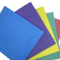 China Lightweight Compostable Dish Cloths Environmentally Friendly Portable for sale