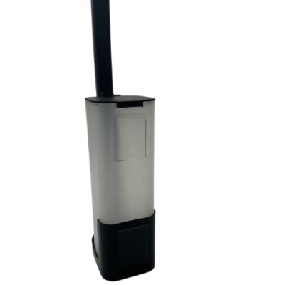 China Black Disposable Toilet Brush Hygienic Handheld 90 Days Compostable 12