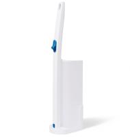 China White Innovative Design Toilet Scrubber Wand Toilet Brush With Disposable Head for sale