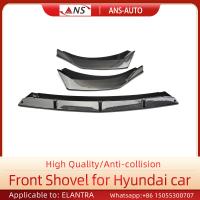 China PVC Front Bumper Lip Splitter , Hyundai Elantra Front Spoiler Car for sale