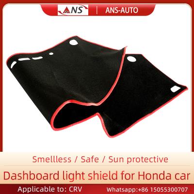 China Anti Radiation Automotive Dashboard Covers , Smelless Honda Crv Dash Mat for sale