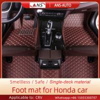 China Slip Resistant Car Leather Mat , XPE Sponge Leather Car Floor Mats for sale