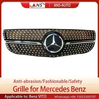 China Black Mercedes Vito Front Grill , Friction Resistant Front Grill Replacement for sale