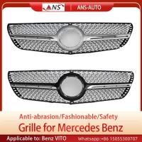 China Black Mercedes Vito Front Grill , Friction Resistant Front Grill Replacement for sale
