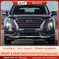 China OEM Silver Hyundai Palisade Car Bumper Guard With Angled Design for sale