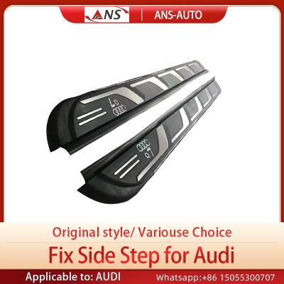 China Seamless Audi Q7 Electric Side Steps Running Board Anti Pinch for sale