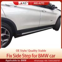 China Black Anti Slide Car Running Boards Aluminium Alloy For BMW X3 for sale
