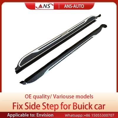 China Channel Steel Car Side Step , Buick Envision Vehicle Running Boards for sale