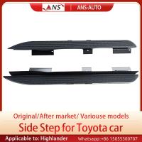 China Anti Slide Toyota Highlander Car Running Boards Back Shaped for sale