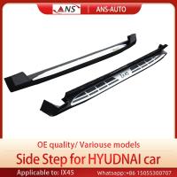 China Silver Rustproof Hyundai IX45 Car Running Boards Original Type for sale