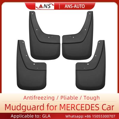 China UV Resistant Car Tyre Mudguard Black PVC Mercedes Gla Mud Flaps for sale