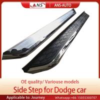 China Anti Rubbing Dodge Journey Side Steps Running Boards Diamond Shaped for sale