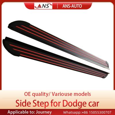 China Anti Rubbing Dodge Journey Side Steps Running Boards Diamond Shaped for sale