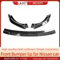 China Matte Black Nissan X Trail Car Bumper Lip With 3M Solid Tape for sale