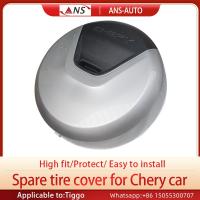 China CNC Machining Chery Spare Parts Round Spare Tire Cover Black for sale