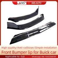 China Black Glossy Front Bumper Lip Splitter , Crashproof Front Bumper Spoiler For Buick Gl8 for sale