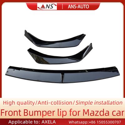 China Painted Black Front Bumper Lip Splitter , Scratch Resistant Universal Bumper Lip for sale