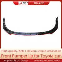 China 3pcs/Set 2018 Toyota Camry Front Bumper Lip Spoiler Gloss Black for sale