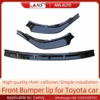 China 3pcs/Set 2018 Toyota Camry Front Bumper Lip Spoiler Gloss Black for sale