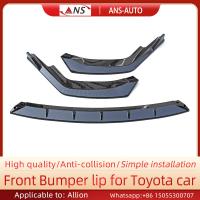 China Abrasion Resistant Front  Car Bumper Lip Pointed Shape For Toyota Allion for sale