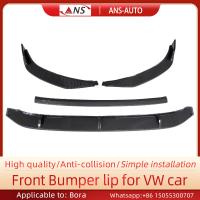 China VW Bora Car Bumper Lip , Painted Black Universal Front Splitter for sale