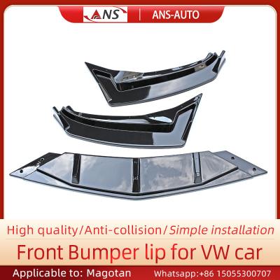 China ABS Anti Collision Car Front Bumper Lip For Volkswagen 17-20 Magotan for sale
