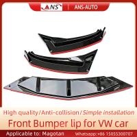 China ABS Anti Collision Car Front Bumper Lip For Volkswagen 17-20 Magotan for sale
