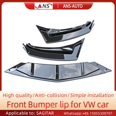 China Volkswagen Sagitar Front Car Bumper Lip Splitter Seamless Splicing for sale